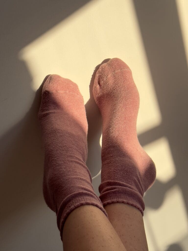 Cute Pink Socks